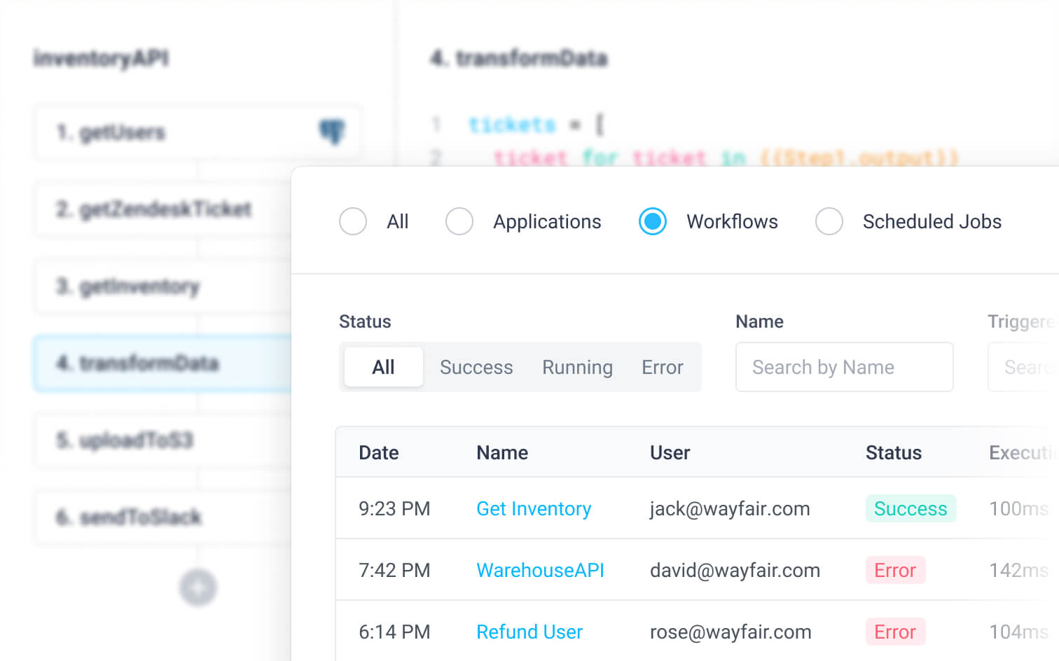 Superblocks | Granular Audit Logs - Superblocks
