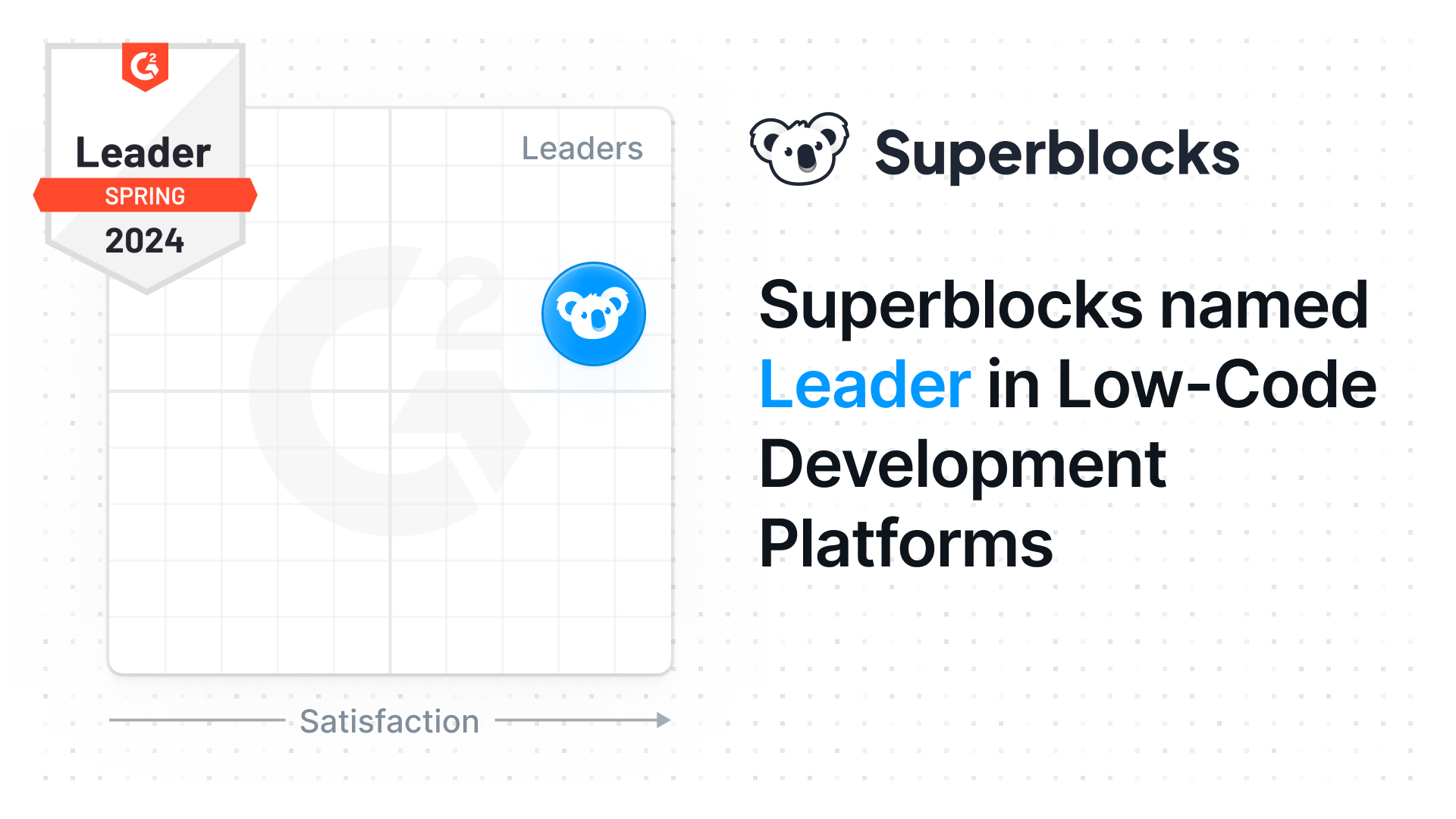 Superblocks Reviews & Awards - Superblocks Named Low-Code Leader in G2 ...