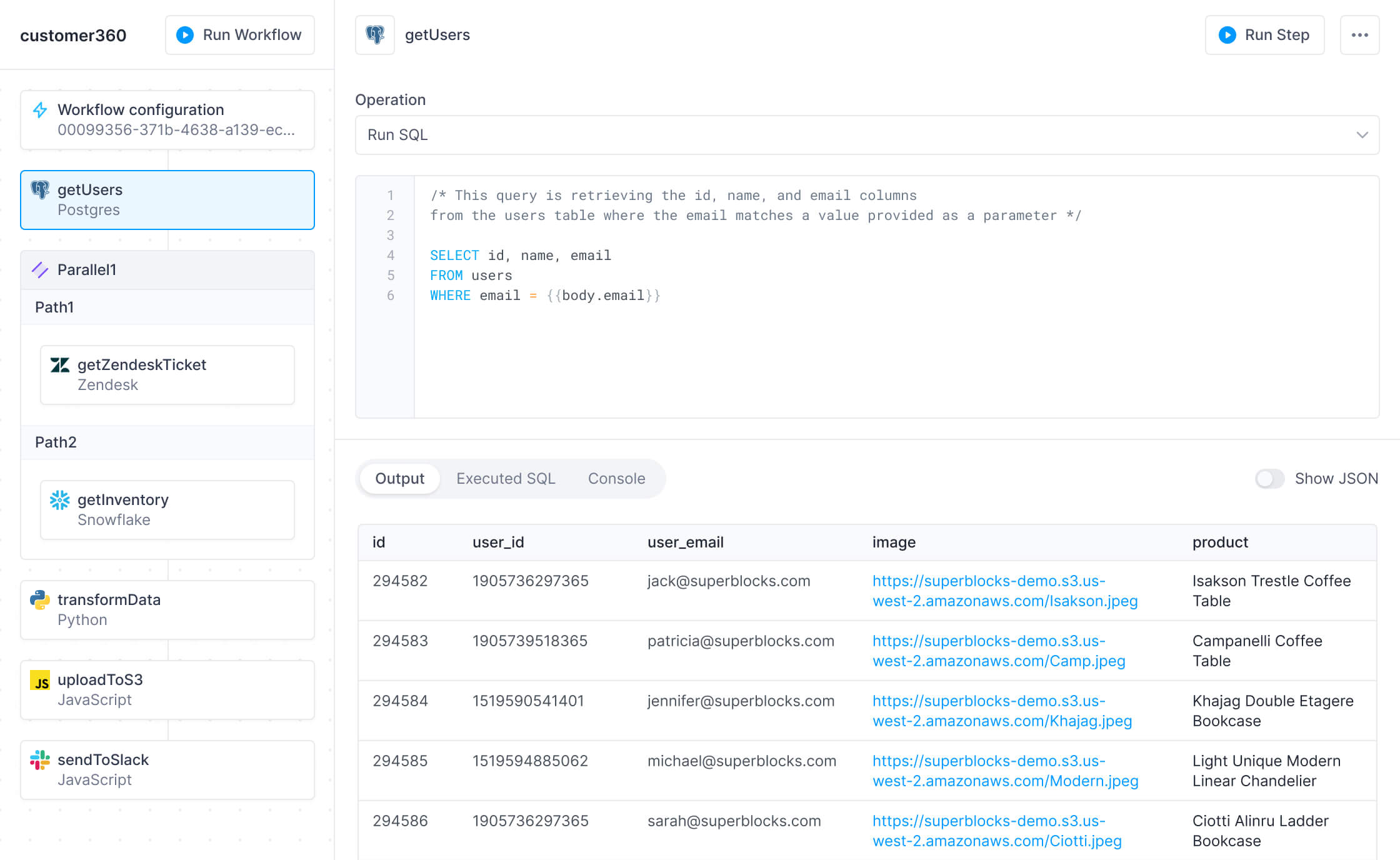 Workflow Automation Tools for Internal Applications | Superblocks