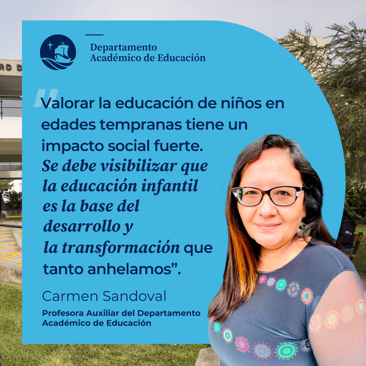 25 DE MAYO: DÍA DE LA EDUCACIÓN INICIAL | Departamento Académico de Educación PUCP