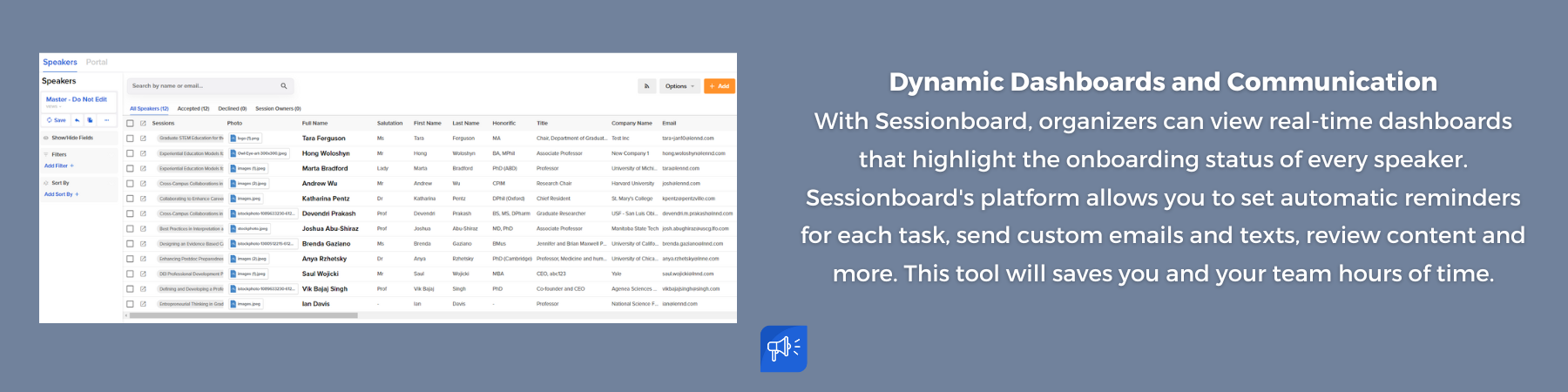 8 Keys To Communication For Event Organizers - Sessionboard