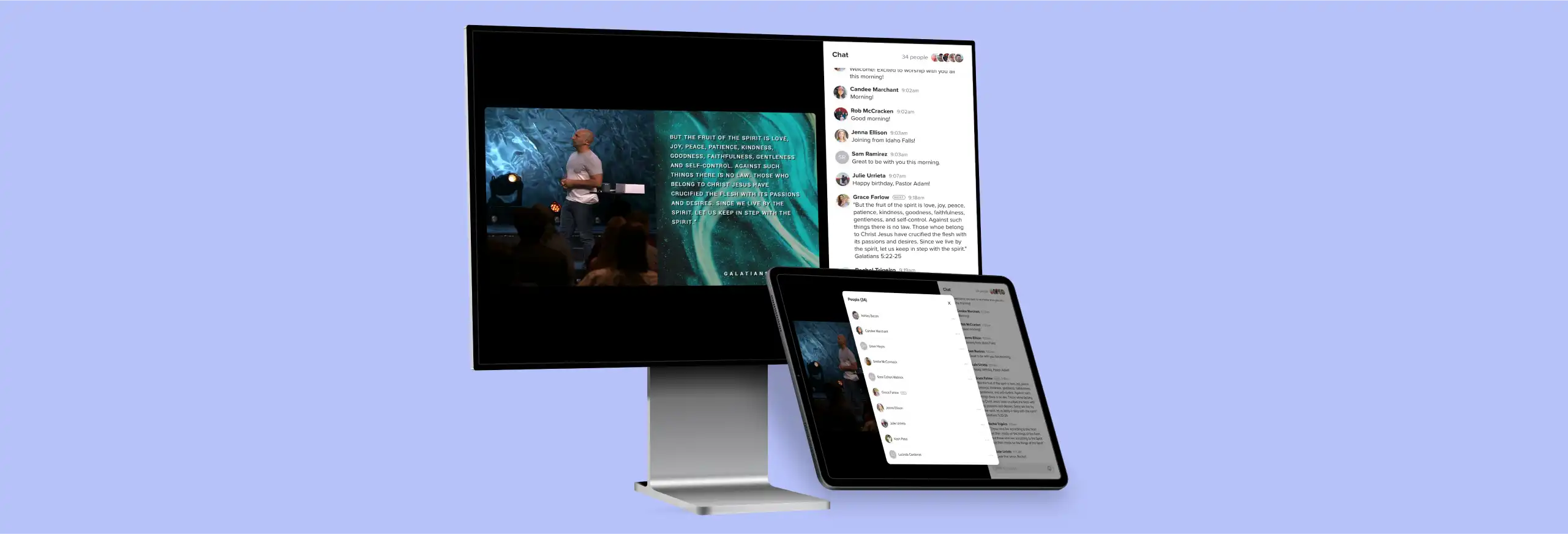 New—Live Stream Chat for your church!