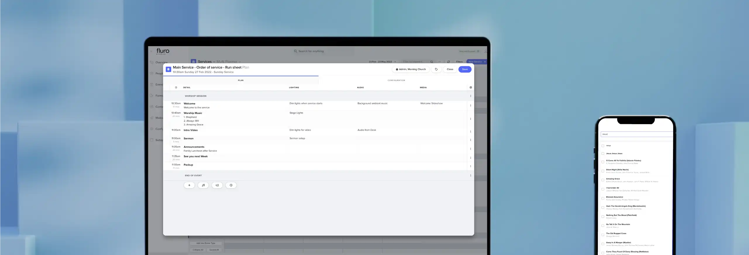 Volunteers, Service Planning, & SongSelect tools