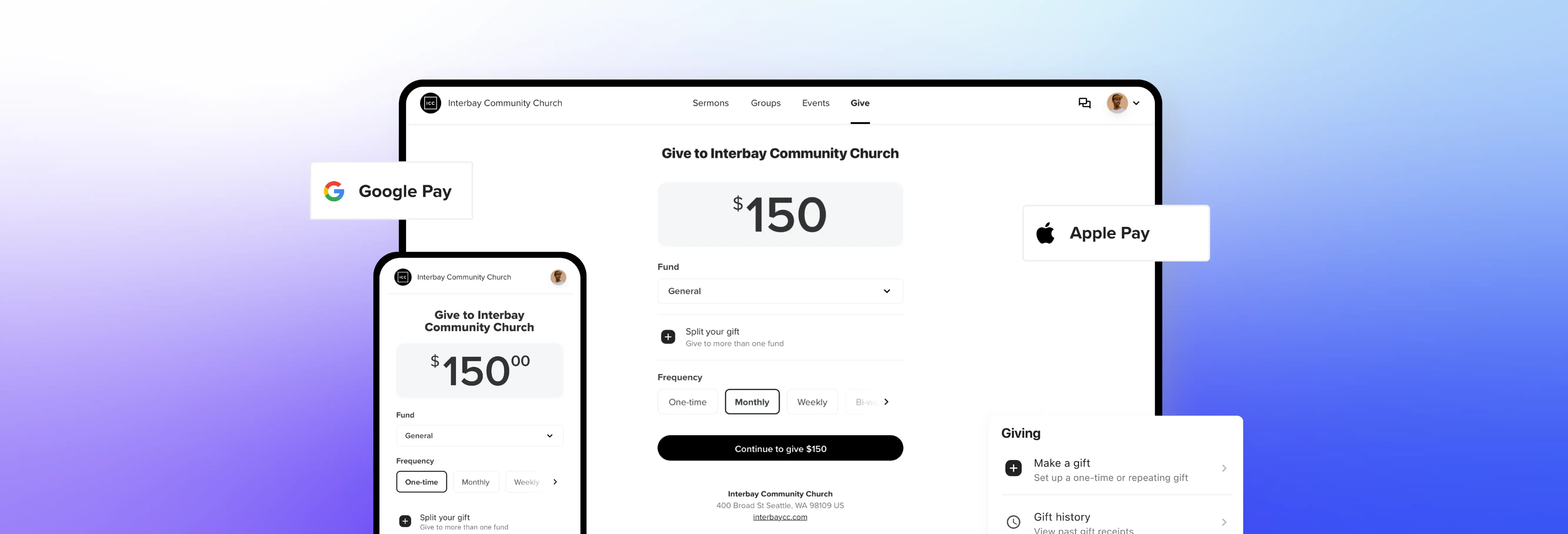 Subsplash Product Event Updates