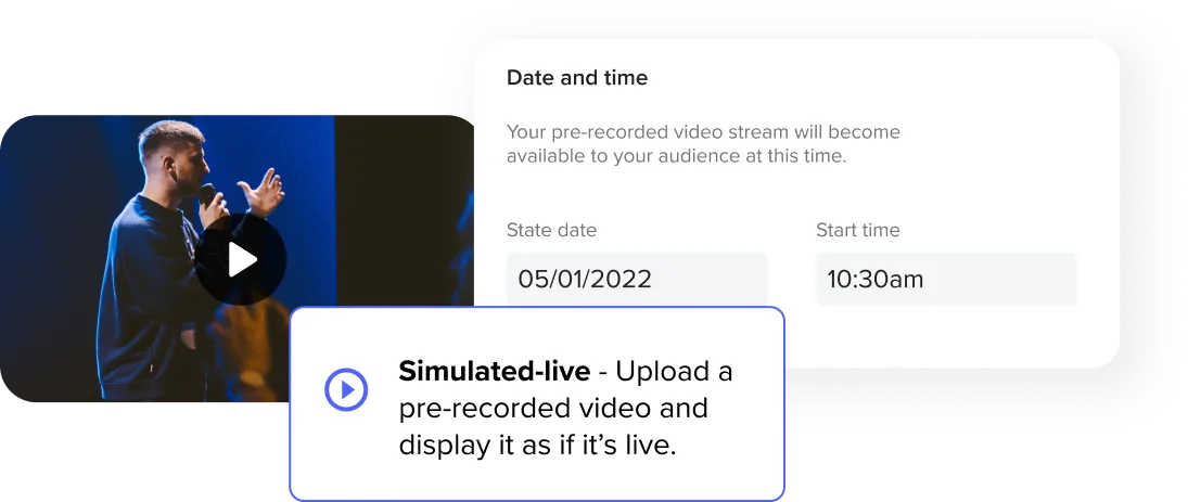 Simplified Church Live Streaming | Subsplash Live