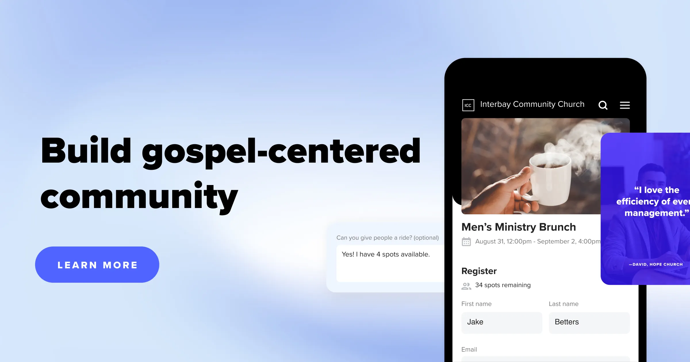 Church Event Management Software | Subsplash
