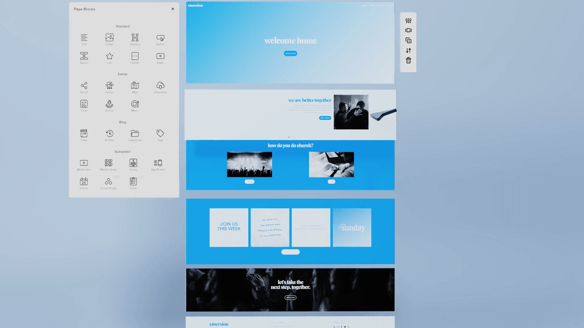 Powerful Church Website Builder | Subsplash Websites