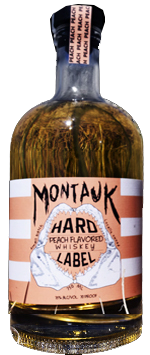 Montauk Hard Label Peach Flavored Whiskey | New York Wine and Spirits