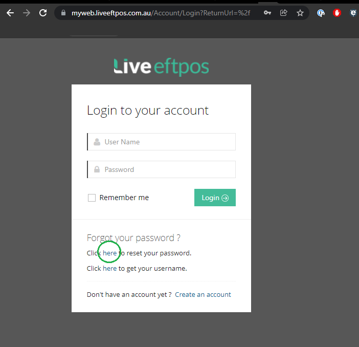 Live Payments | Documentation for MyWeb Portal