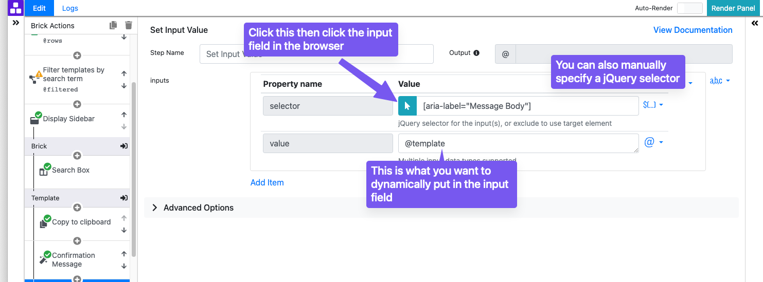 Template - Snippet Manager