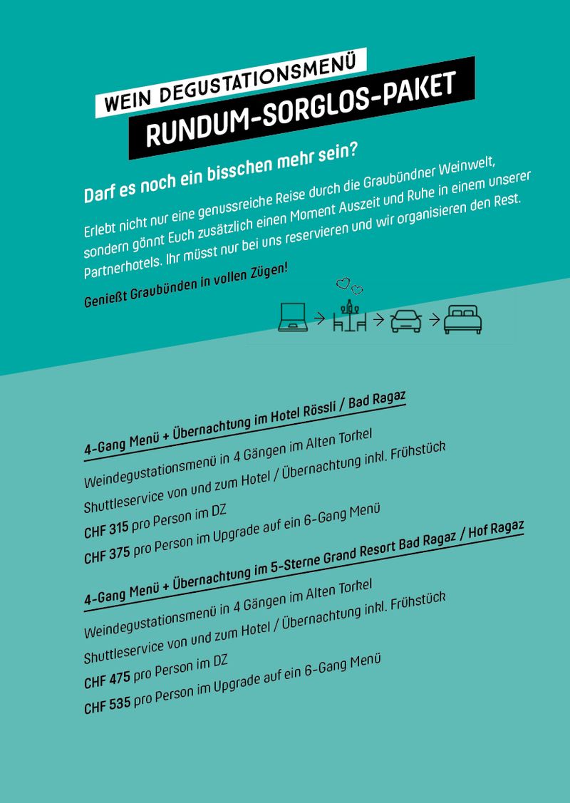 Rundum sorglos Paket - Graubünden