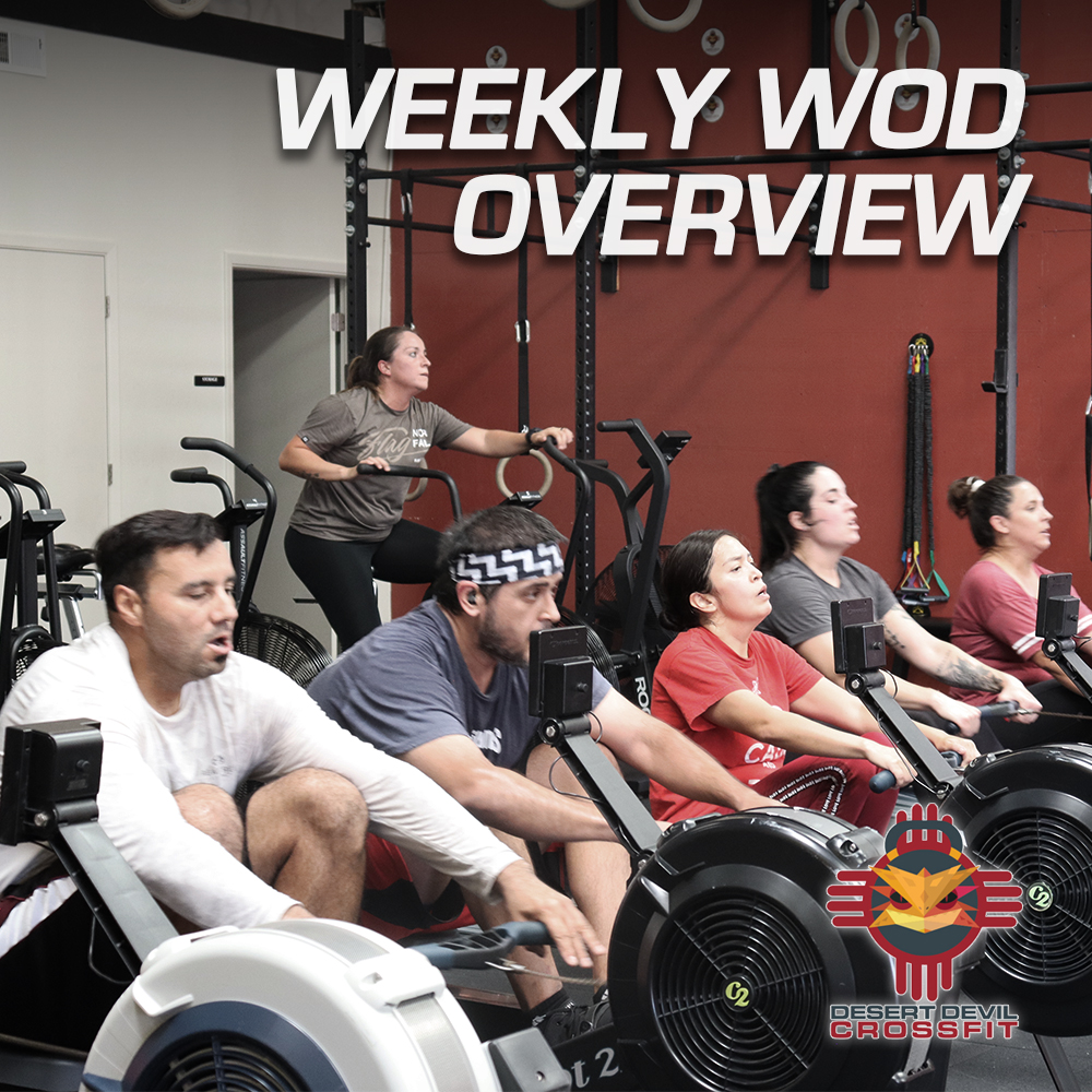 WEEKLY WOD OVERVIEW FOR NOVEMBER 28TH TO DECEMBER 4TH, 2022