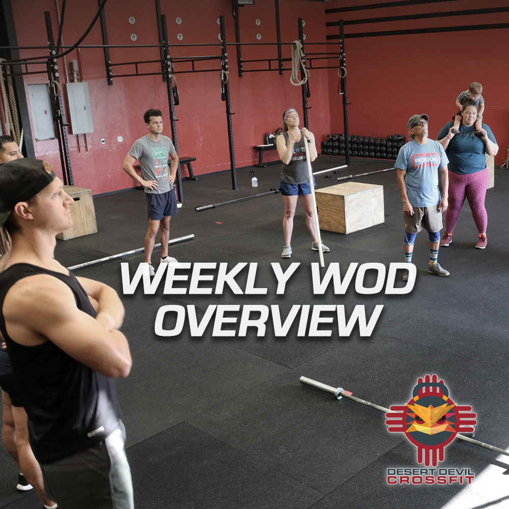 WEEKLY WOD OVERVIEW FOR DECEMBER 5TH TO 11TH, 2022