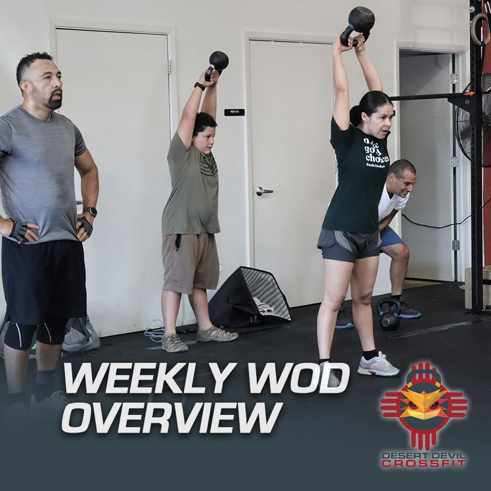 WEEKLY WOD OVERVIEW FOR OCTOBER 23RD TO 29TH, 2023
