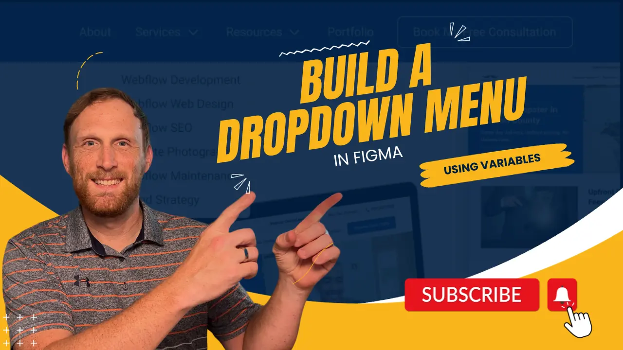Master Figma: Create Interactive Drop-Down Menus with Variables
