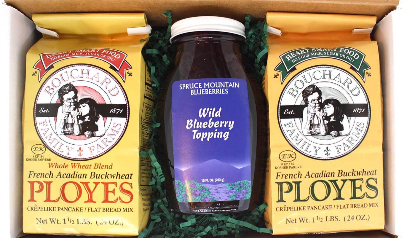 Blueberry Gift Box - Shop Ployes Mixes