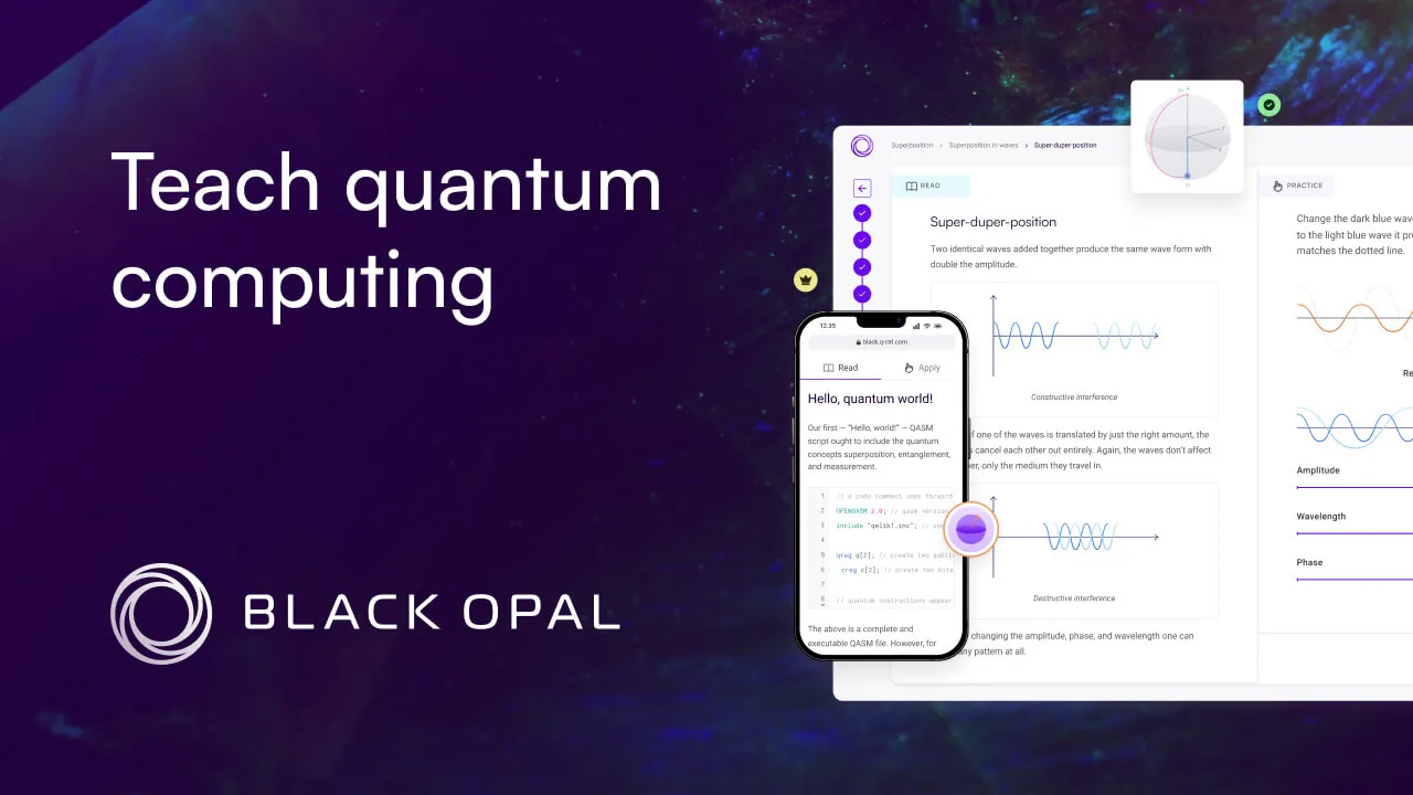 Black Opal for Educators | Black Opal | Q-CTRL
