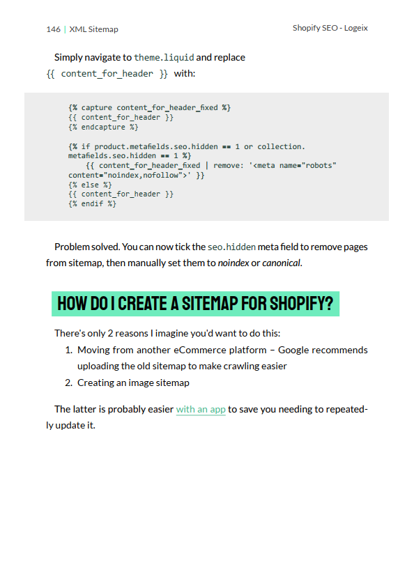 Shopify SEO: The Definitive Guide for 2024 - Logeix