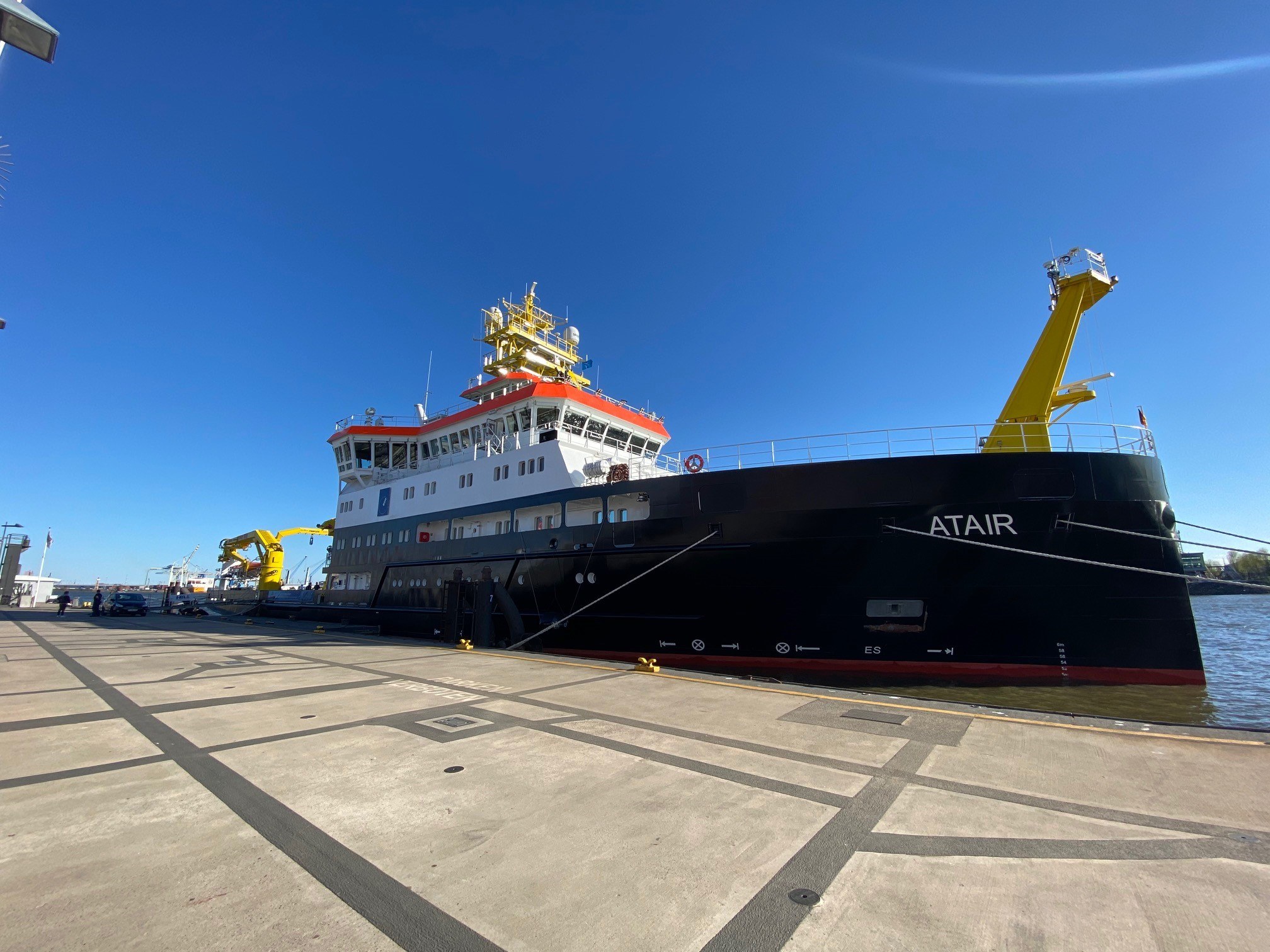 Hoppe News | Research vessel "ATAIR" with Hoppe U-Tank Anti-Rolling ...