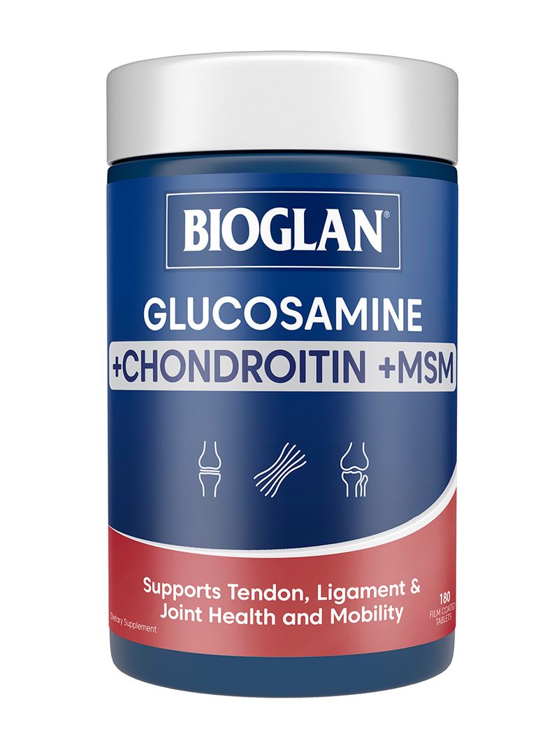 Bioglan Glucosamine + Chondroitin + MSM 180s | Bioglan