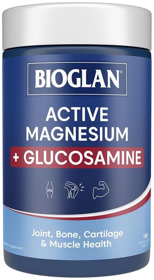 Bioglan Active Magnesium + Glucosamine 180s | Bioglan