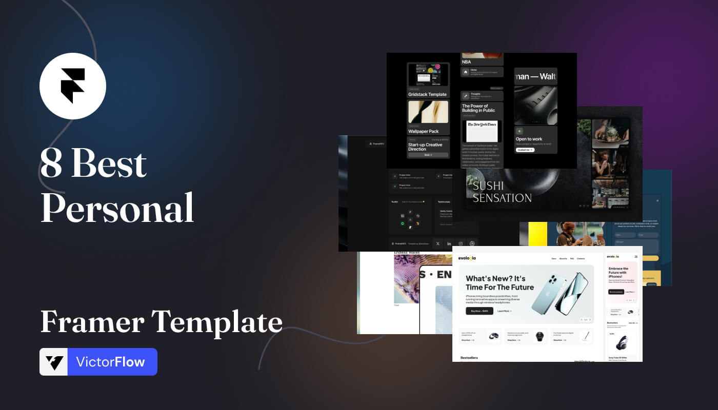 8 Best Personal Framer Templates in 2024