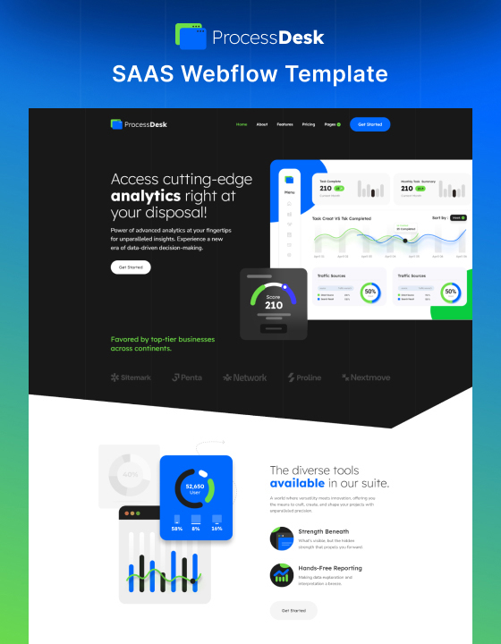 Creative Webflow Templates from Webflow Experts - VictorFlow Design ...