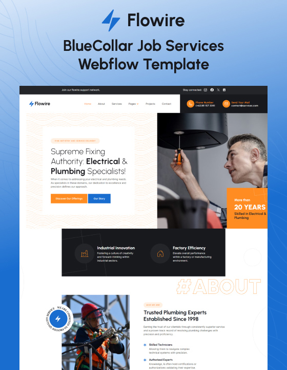 Creative Webflow Templates from Webflow Experts - VictorFlow Design ...