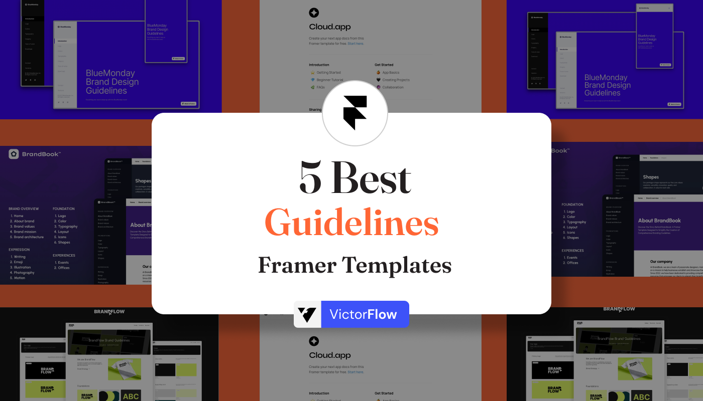 5 Best Guidelines Framer Templates in 2024