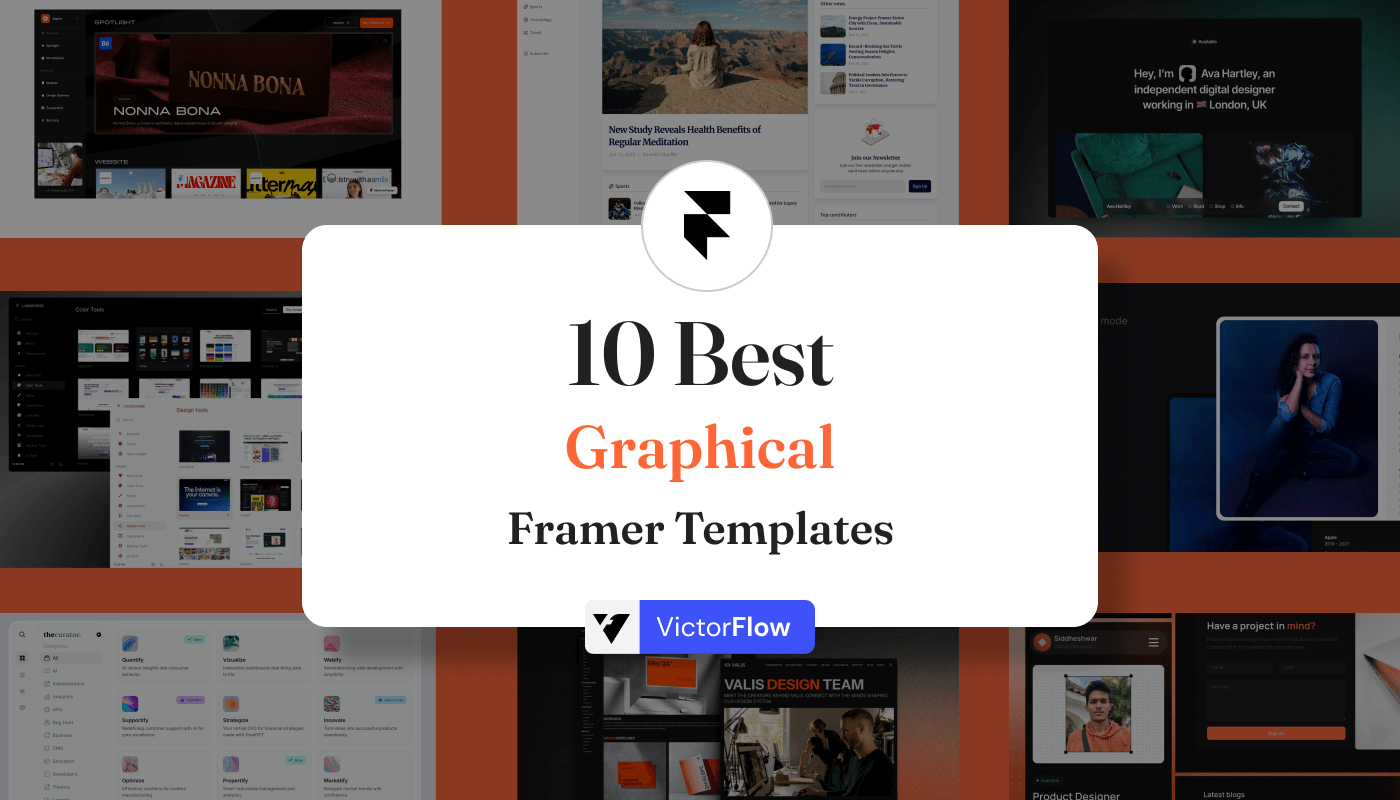 10 Best Graphical Framer Templates in 2024