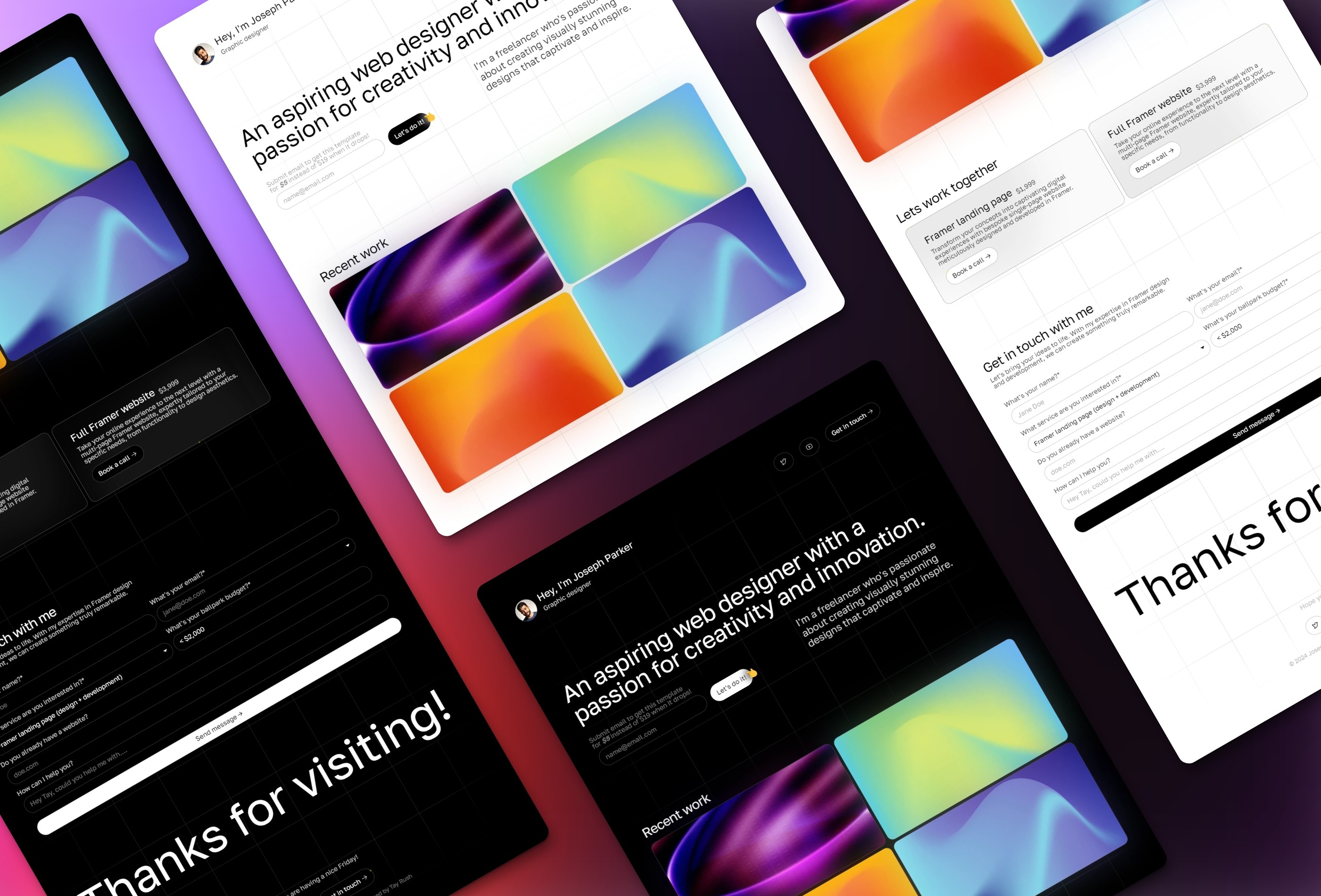 10 Best One-Page Framer Templates in 2024