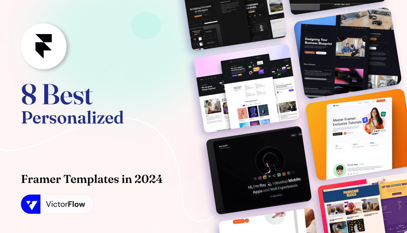 8 Best Personalized Framer Templates in 2024