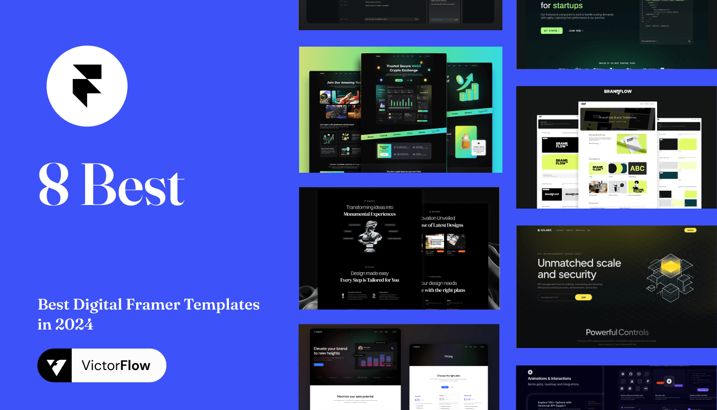 8 Best Digital Framer Templates in 2024