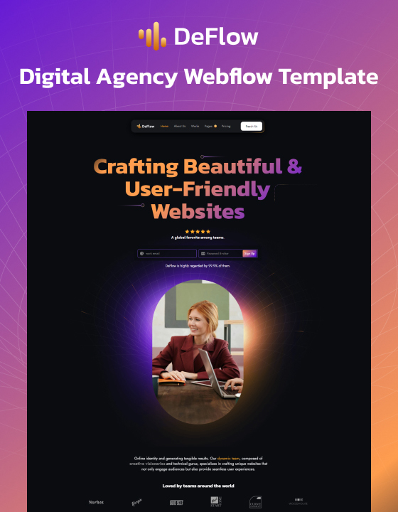 Creative Webflow Templates from Webflow Experts - VictorFlow Design ...