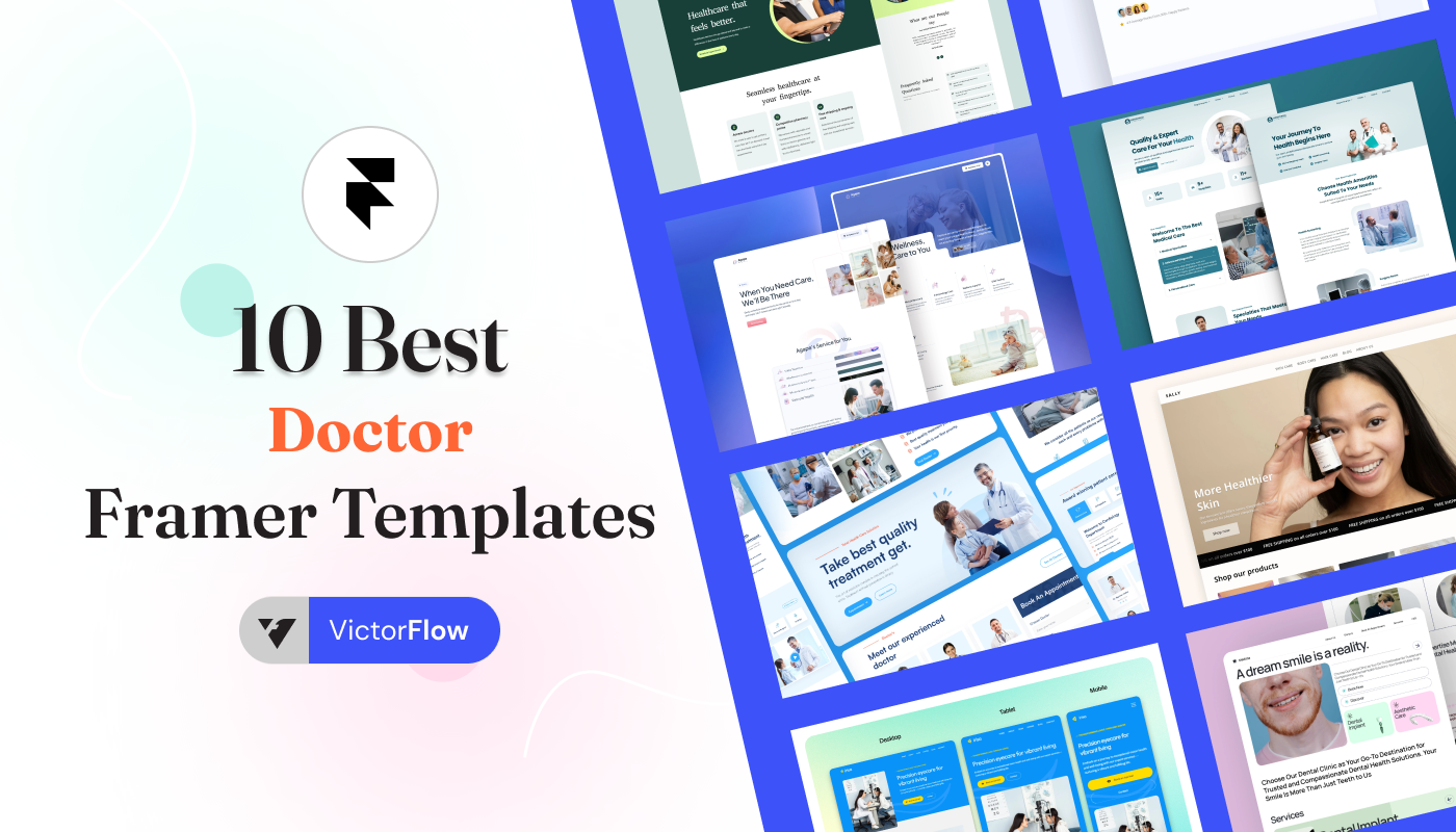 10 Best Doctor Framer Templates in 2024