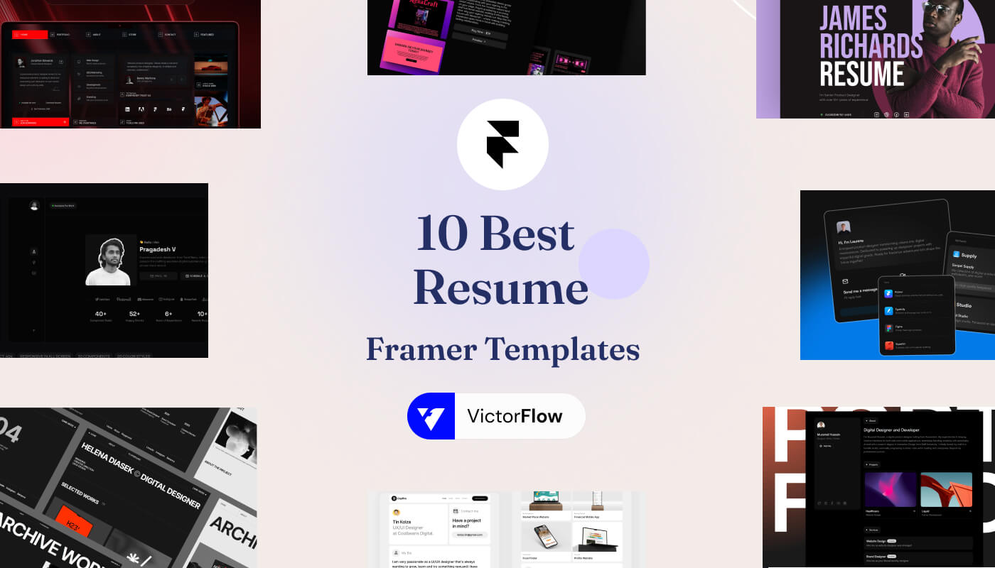 10 Best Resume Framer Templates in 2024