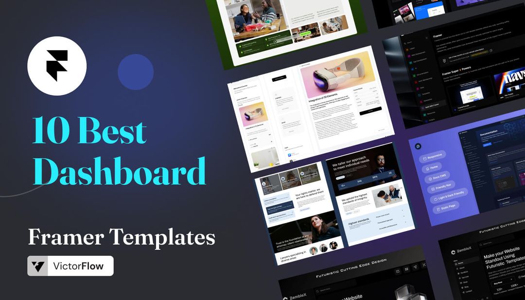 10 Best Dashboard Framer Templates in 2024