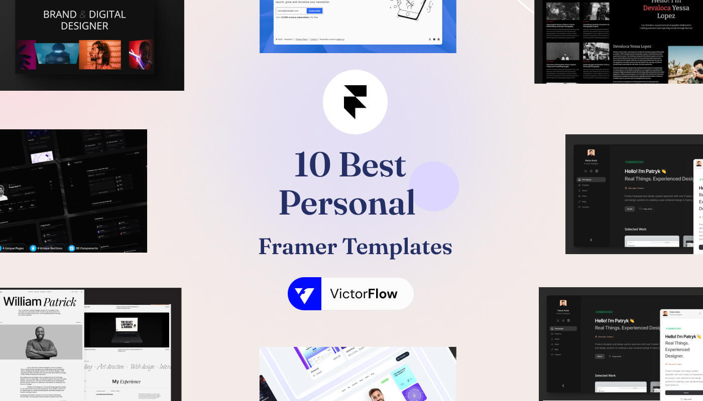 10 Best Personal Framer Website Templates in 2024