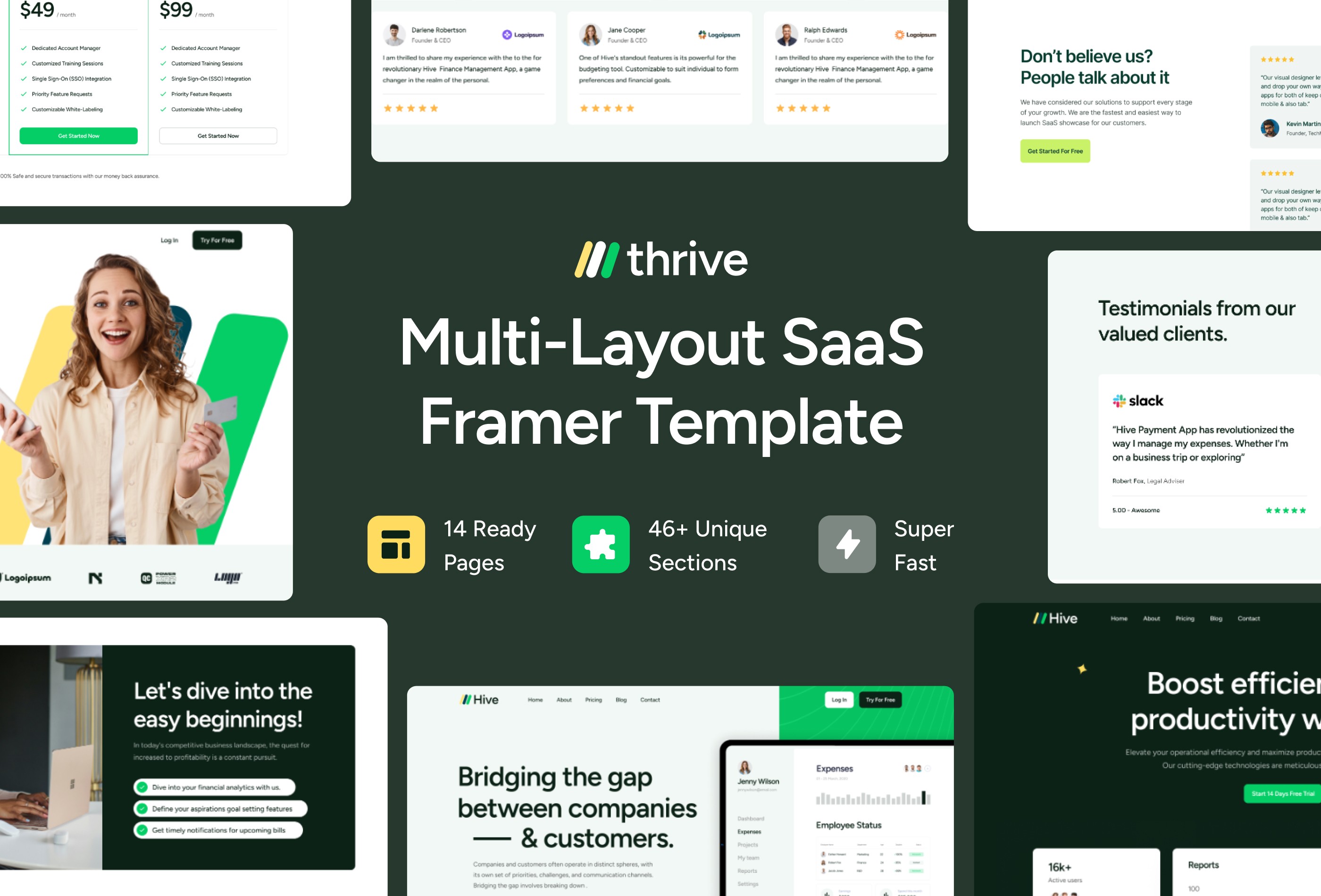 10 Best Career Framer Templates in 2024