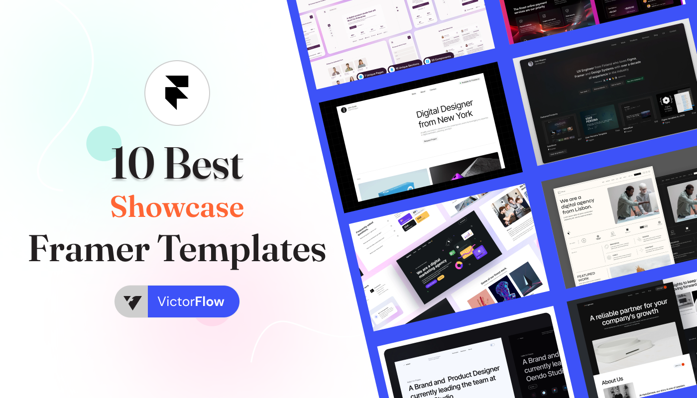 10 Best Showcase Framer Templates in 2024