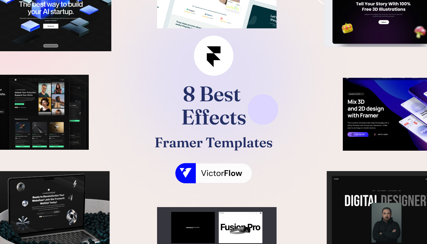 40 Best Free Framer Templates in 2024