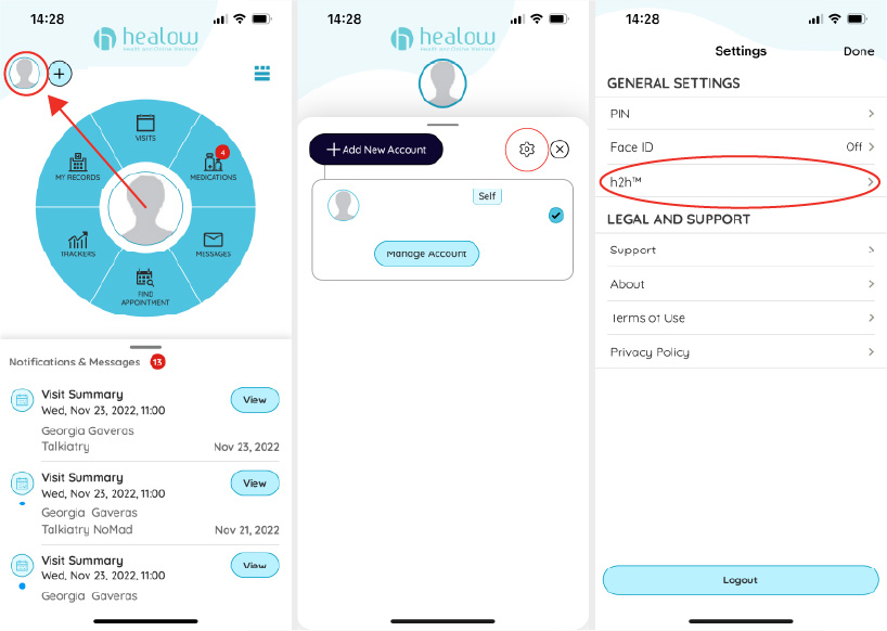 How to access the patient portal