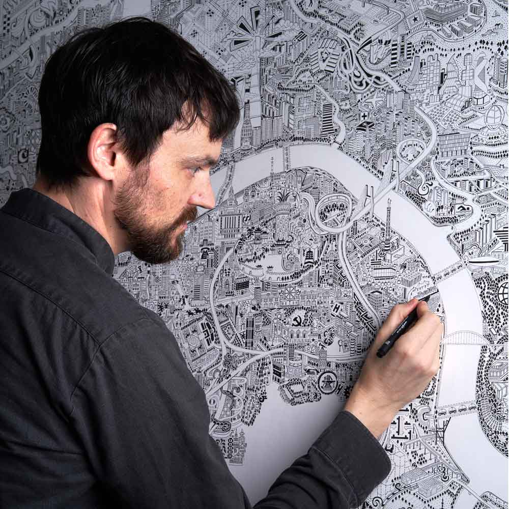 GARETH FULLER | ARTIST | Maps of the Mind & Place