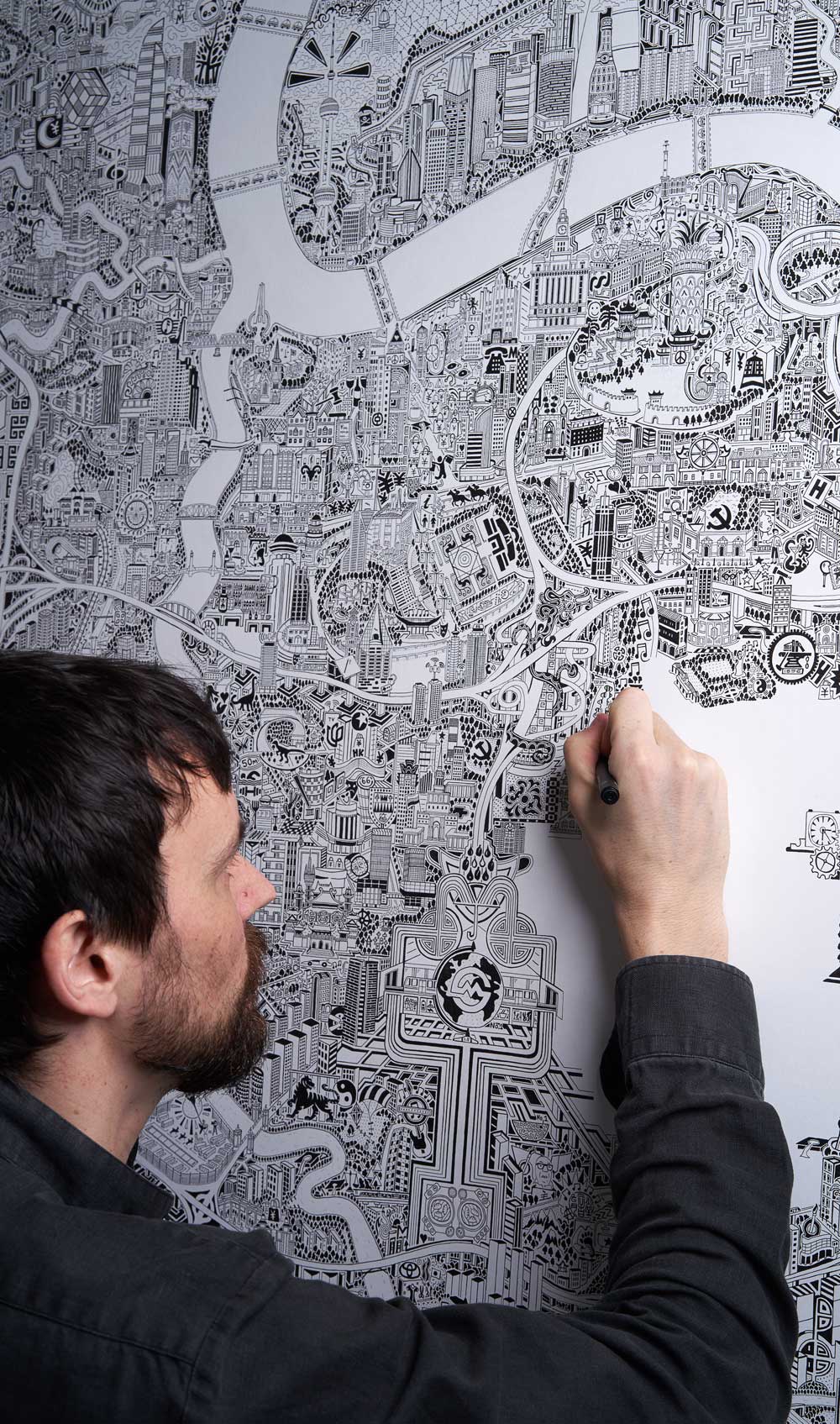 GARETH FULLER | ARTIST | Maps of the Mind & Place