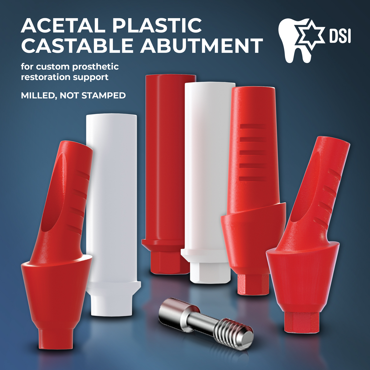 DSI Castable Abutment Conical | Discover Dental Products & Solutions