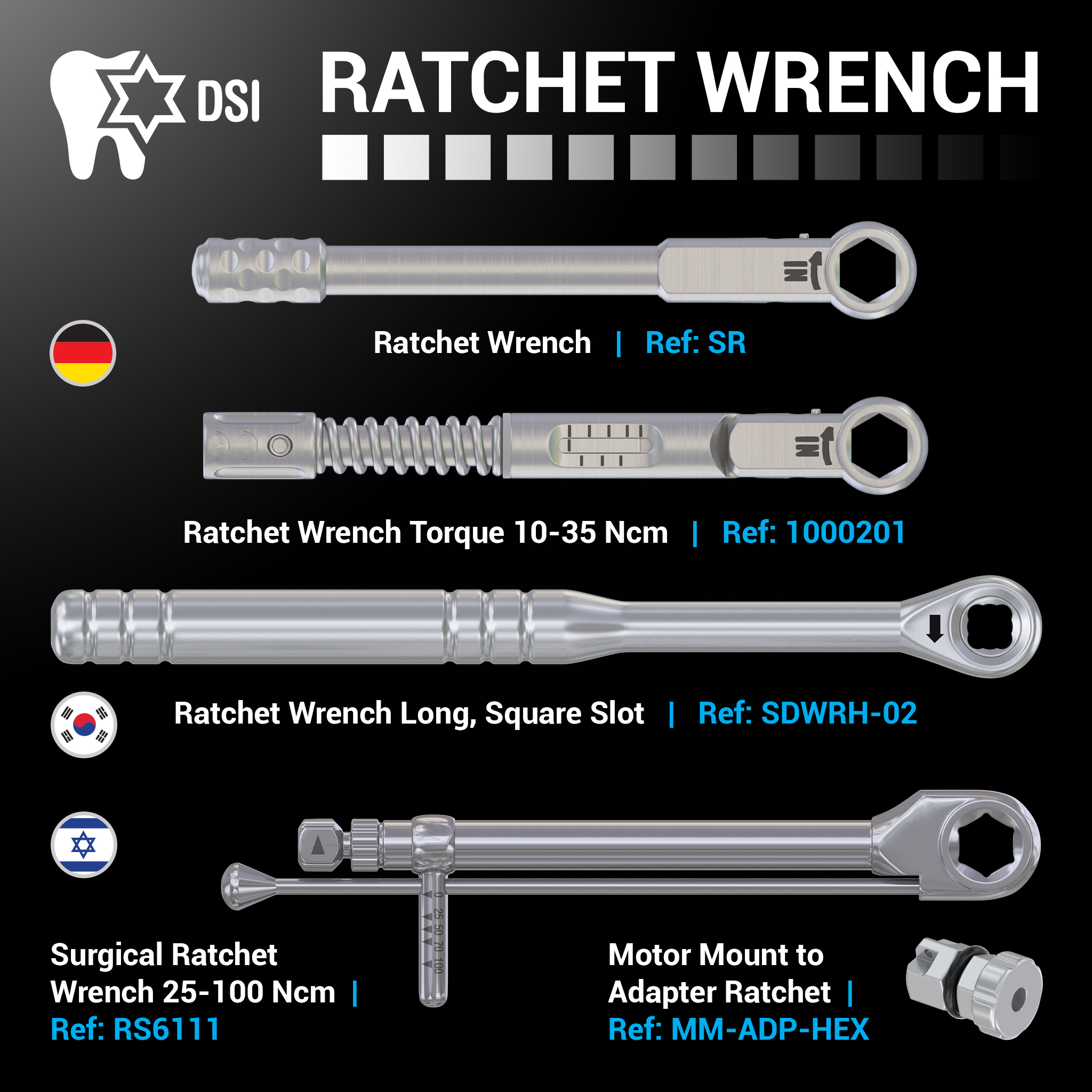 DSI Drivers For One-Piece Implants | Discover Dental Products & Solutions