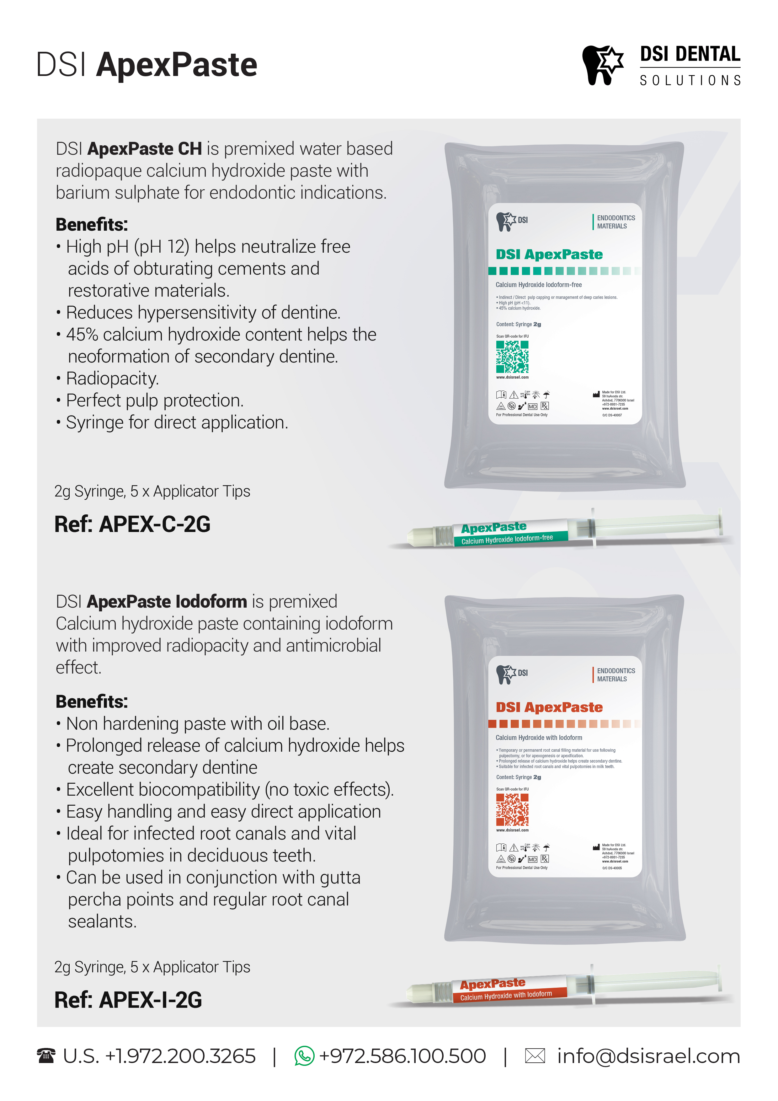 DSI DSI ApexPaste BIO | Discover Dental Products & Solutions