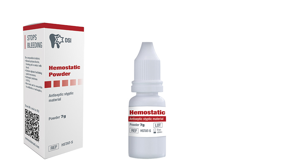DSI Hemostatic Powder | Discover Dental Products & Solutions