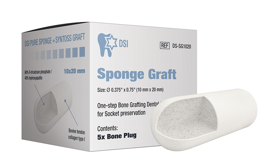DSI Sponge Graft | Discover Dental Products & Solutions