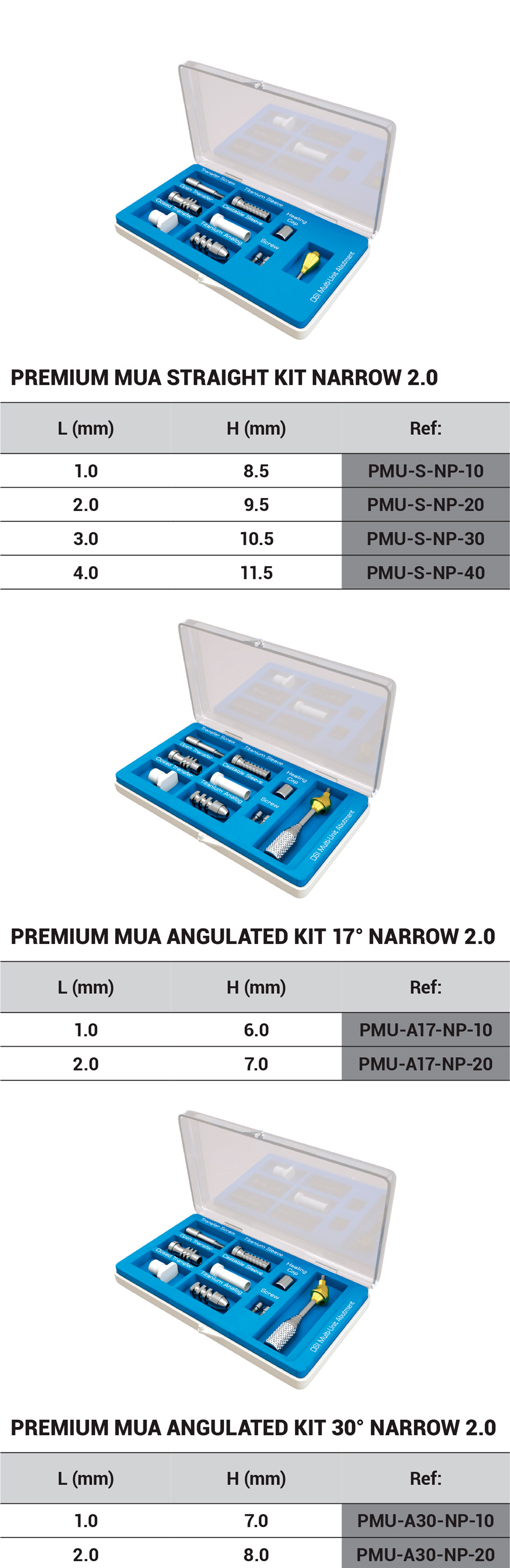 DSI Premium Multi-Unit Kit | DSI Dental Solutions | 2023